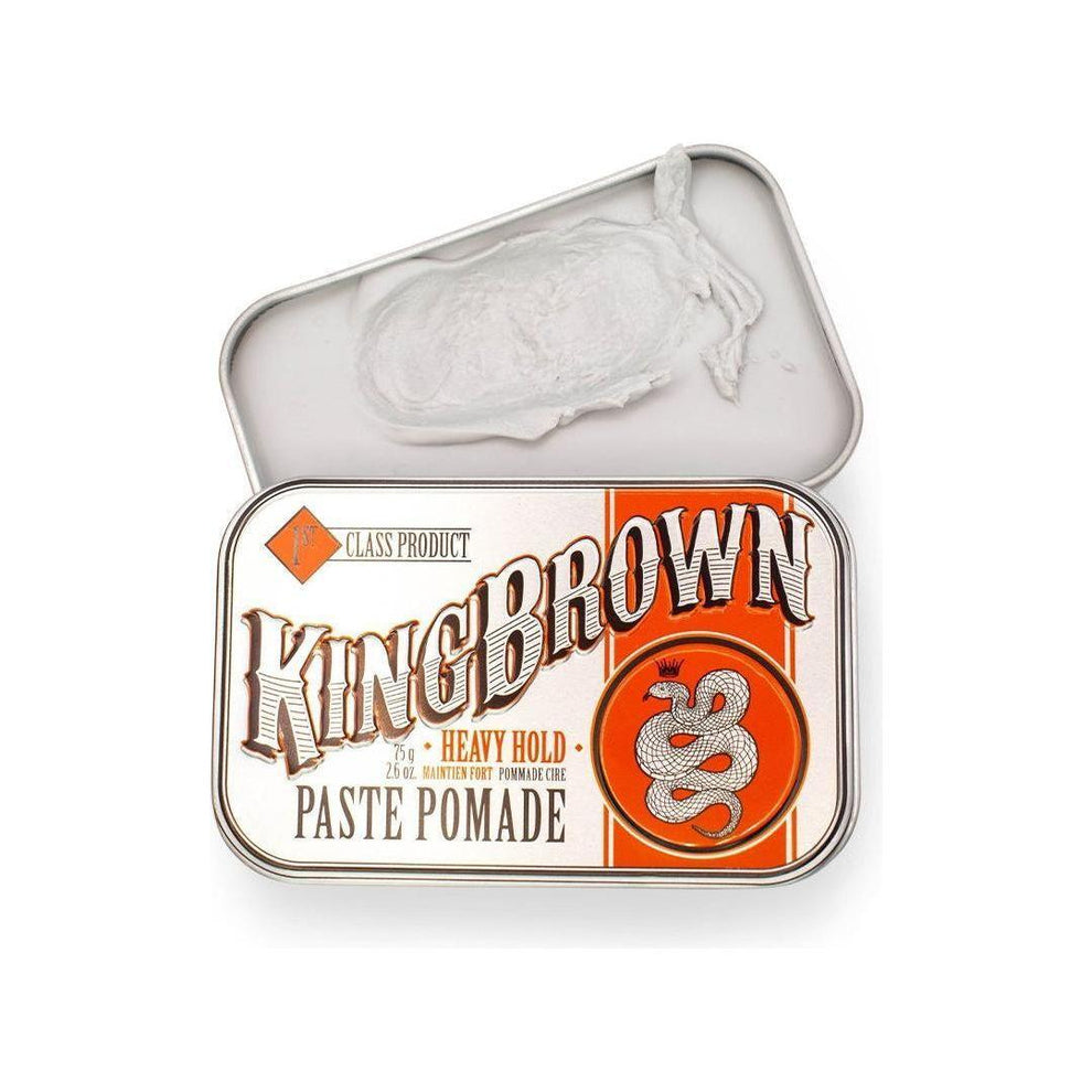 King Brown Paste Pomade 71g – HMB Barbers