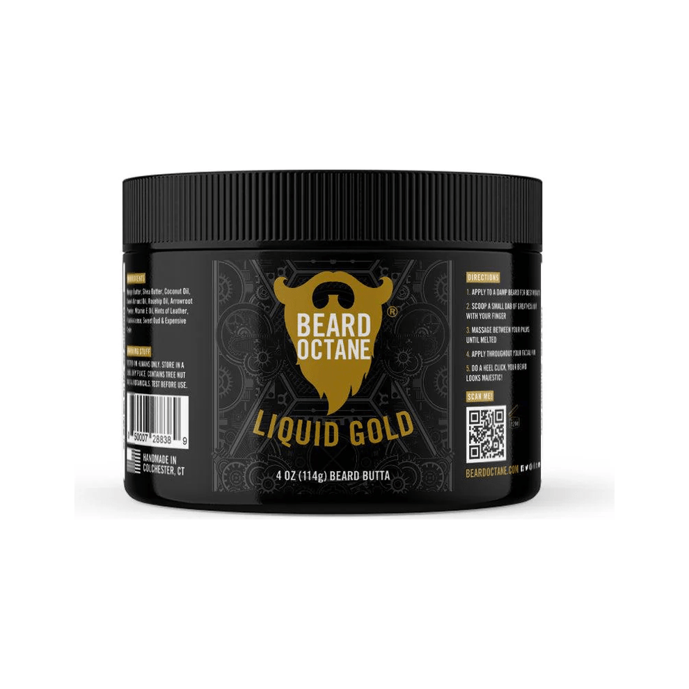 Beard Octane Liquid Gold Beard Butta - Frankincense & Oud - 114g – HMB ...